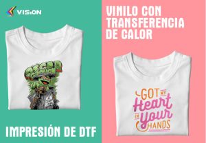 Impresión DTF vs Vinilo Transfer Textil: ¿Cuál es mejor para su negocio?